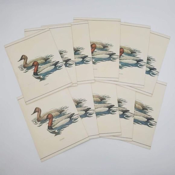 Mel Hunter | Art | Setof1 Laminated Canvasbacks Duck Prints By Mel ...